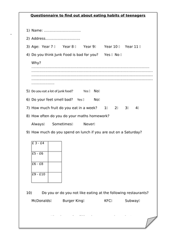 Market research: IGCSE Business | Teaching Resources