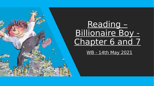 Billionaire Boy VIPERS Term Lesson Pack | Teaching Resources