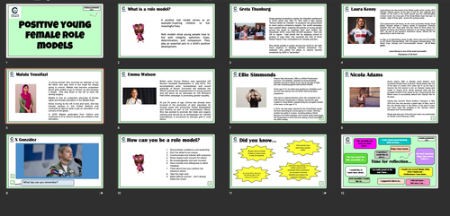 Positive Role models - Female Assembly | Teaching Resources