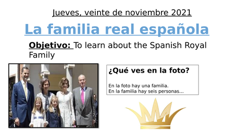 La familia real española | Teaching Resources