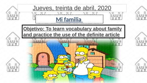 La familia | Teaching Resources