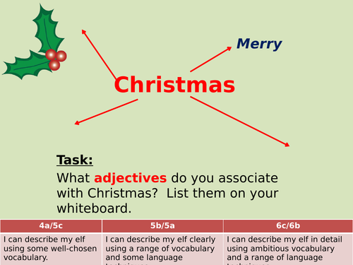 Christmas: Design an Elf | Teaching Resources