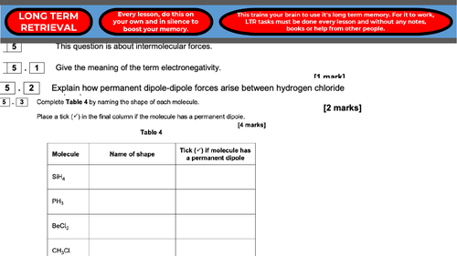 AQA A-Level chemistry kinetics topic | Teaching Resources