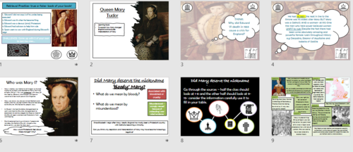 The Tudors Scheme of Work | Teaching Resources
