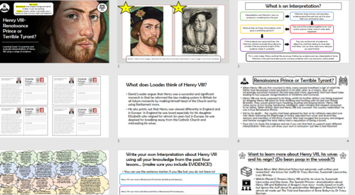 The Tudors Scheme of Work | Teaching Resources