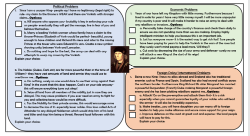 The Tudors Scheme of Work | Teaching Resources