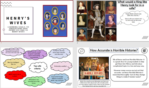 The Tudors Scheme of Work | Teaching Resources