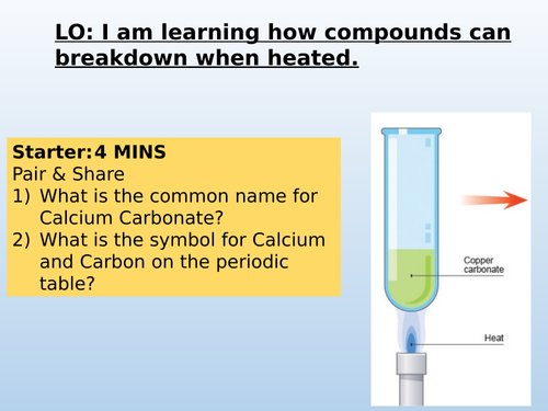 KS3 Chemistry ,Reactions, Energetics and Materials - Full Term 11 ...