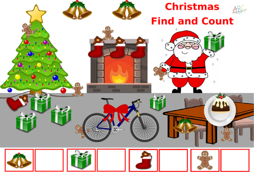 Christmas Find and Count | Teaching Resources