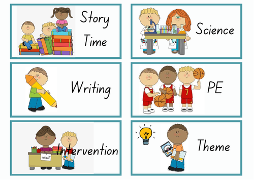 Daily Routine Picture Cards | Teaching Resources