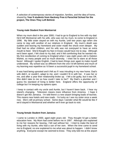 About Me | Teaching Resources