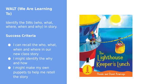 The Lighthouse Keeper's Lunch | Teaching Resources