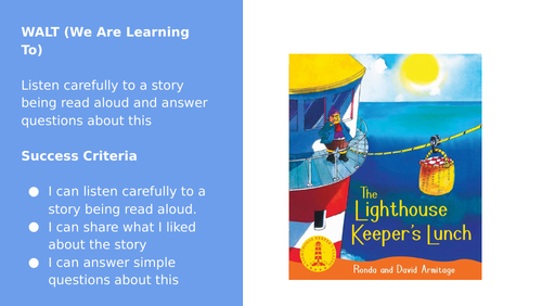 The Lighthouse Keeper's Lunch | Teaching Resources