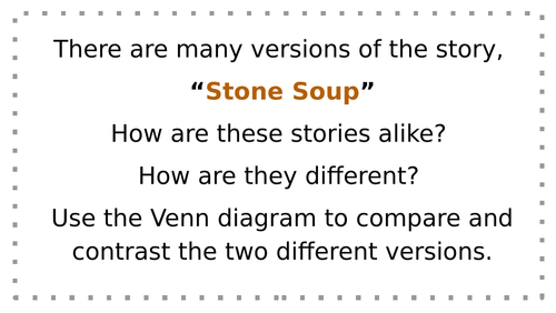 Talk for Writing UNIT - Stone Soup - Procedural text - Non Fiction - Y1 ...