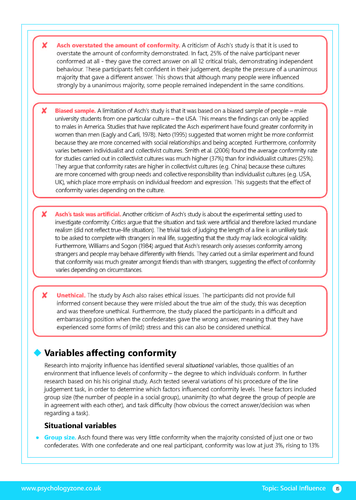 AQA AS and A-level Psychology BRILLIANT EXAM NOTES (Year 1): The ...