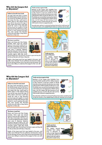 Conflict and Tension 1914-1918 Part Two: The League of Nations ...