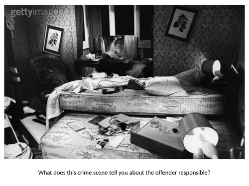 AQA A-Level Psychology Forensics – Top-Down Approach | Teaching Resources