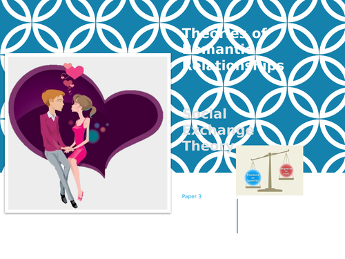 AQA A-Level Psychology Relationships – Social Exchange Theory ...