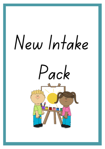 New Intake Pack | Teaching Resources