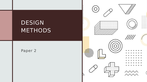AQA Design and Technology A level Paper 2 theory | Teaching Resources