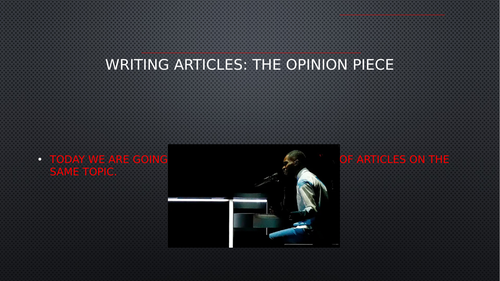 KS3 Media Unit - Representation, bias, fake news and Opinion Editorials ...