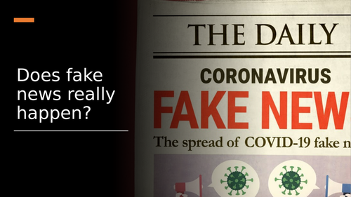 KS3 Media Unit - Representation, bias, fake news and Opinion Editorials ...