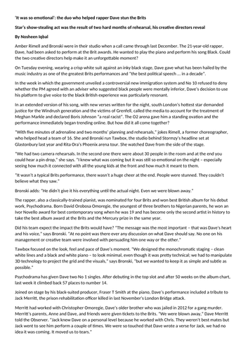 KS3 Media Unit - Representation, bias, fake news and Opinion Editorials ...