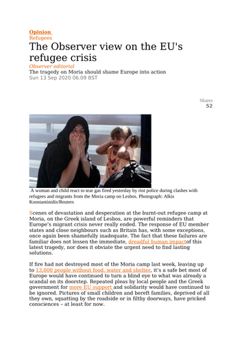 KS3 Media Unit - Representation, bias, fake news and Opinion Editorials ...