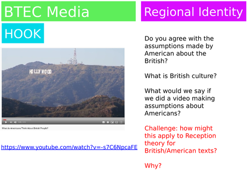 BTEC Media L3 Creative Digital Media Production- Unit 1 Resources ...