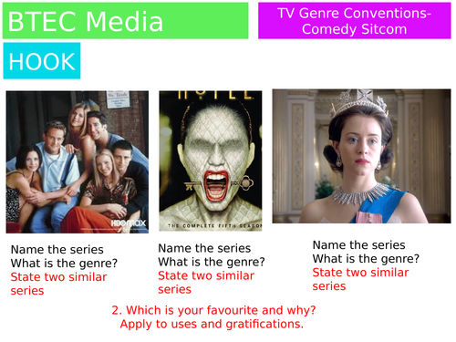 BTEC Media L3 Creative Digital Media Production- Unit 1 Resources ...