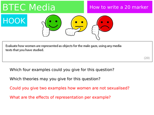 BTEC Media L3 Creative Digital Media Production- Unit 1 Resources ...