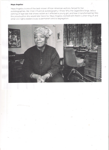 Maya Angelou (1928-2014) | Teaching Resources