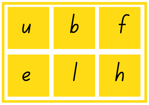 RWI card and picture game (combined) | Teaching Resources