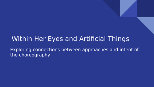 Dance Theory GCSE | Teaching Resources