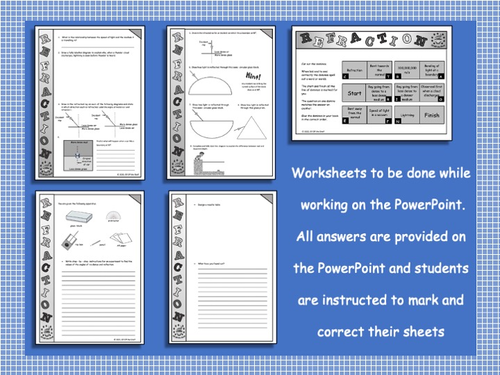 Light - Refraction Explained - Distance Learning and Homeschool for KS3 ...