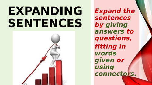Expanding sentences | Teaching Resources
