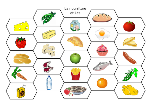 FRENCH - FOOD AND DRINK GAMES | Teaching Resources