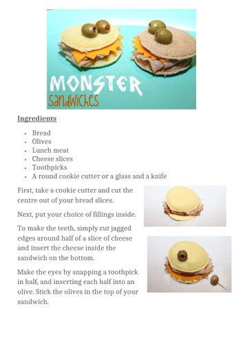 Simple recipes for Early Years | Teaching Resources