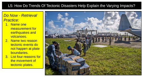 Tectonic Hazards Edexcel | Teaching Resources