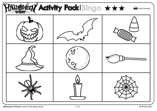 Halloween French Activity Pack | Teaching Resources