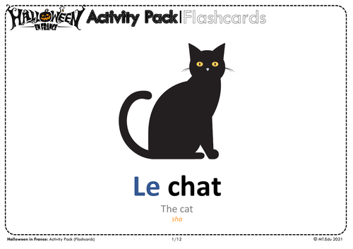 Halloween French Activity Pack | Teaching Resources