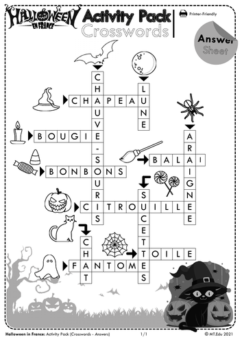 Halloween French Activity Pack | Teaching Resources
