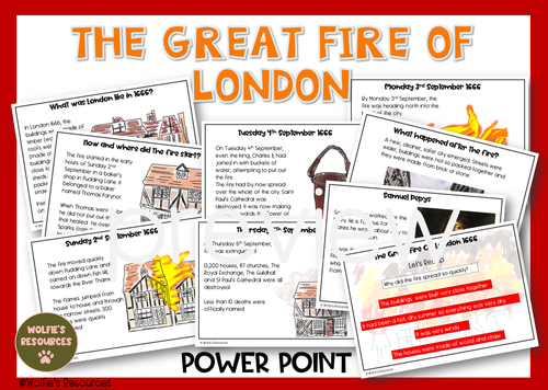 Great Fire Of London | Teaching Resources