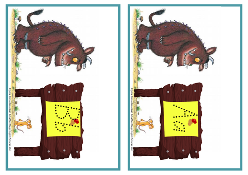 Gruffalo letter formation a-z | Teaching Resources