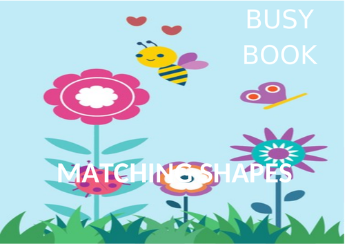 Busy Book- Flower Garden | Teaching Resources