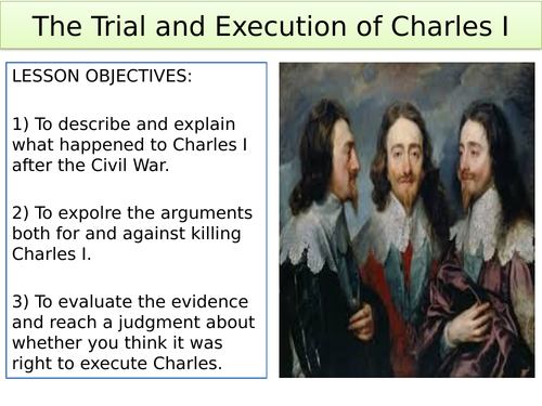 Trial and Execution of Charles I | Teaching Resources