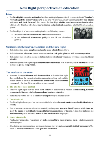 New Right on Education | Teaching Resources