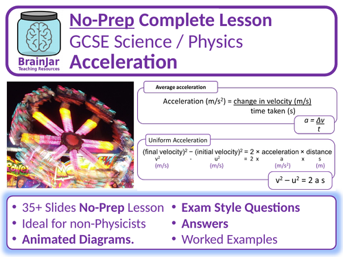 Acceleration | Teaching Resources