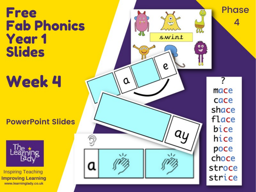 Fab Phonics Resources Phase 4 Week 4 | Teaching Resources