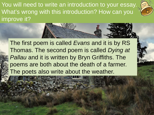 Poetry by Welsh poets based on memories | Teaching Resources